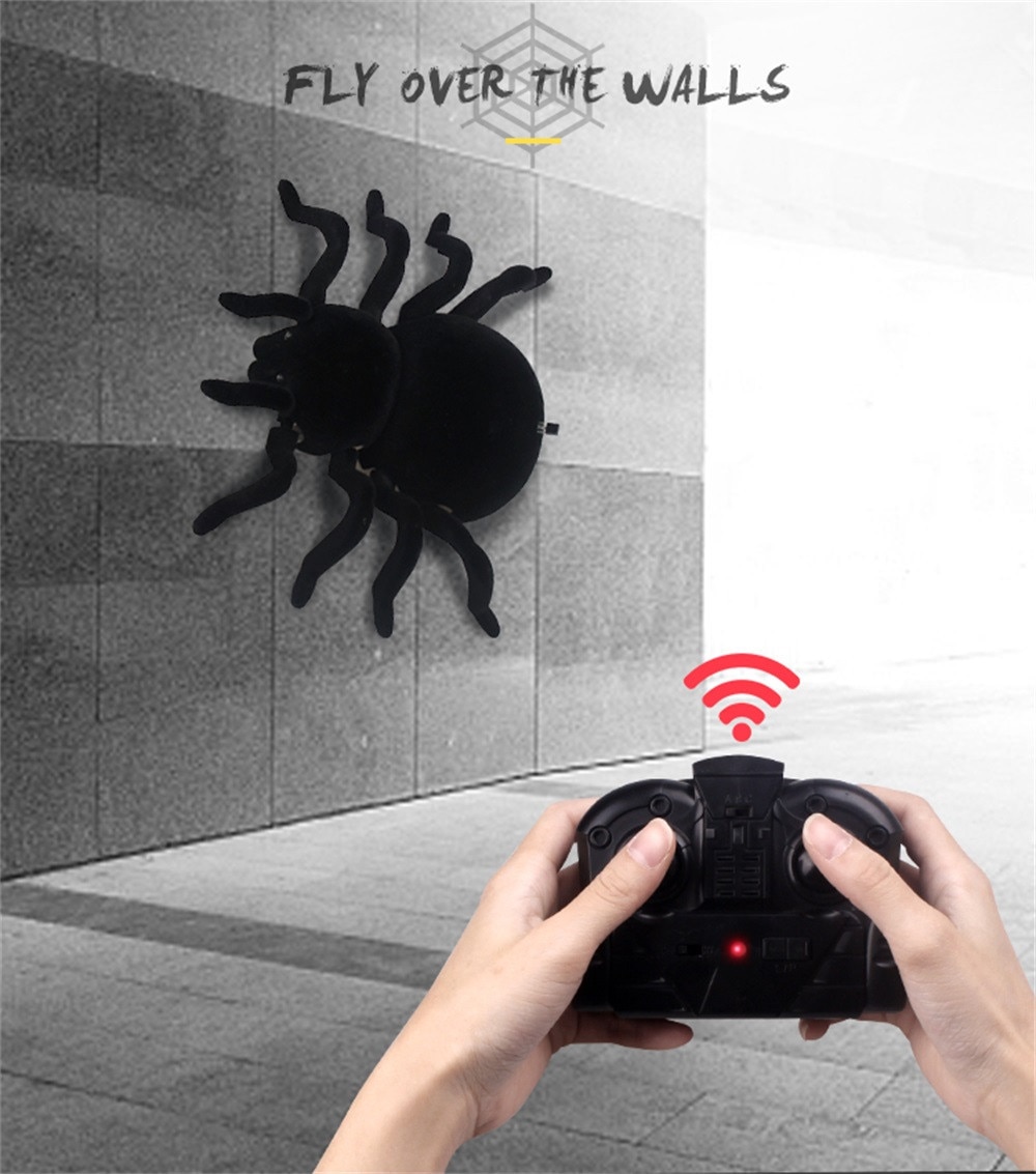 Rc Wall Climbing Spider Simulation Joke Scary Tric... – Vicedeal