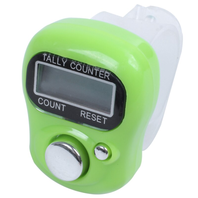 Green Plastic Case 5 Digit LCD Electronic Finger C... – Grandado