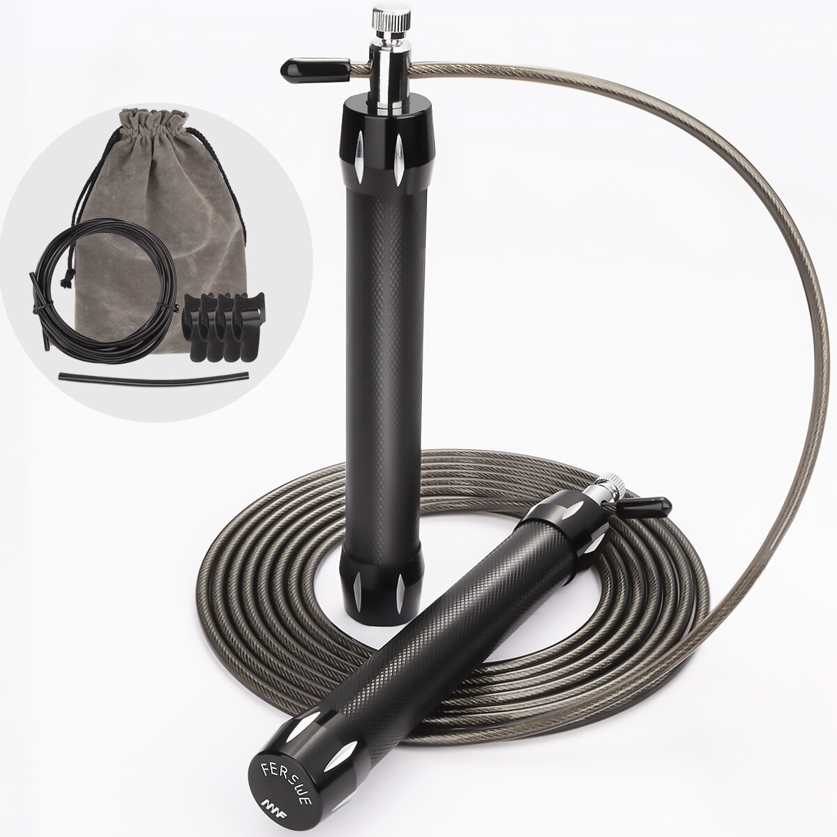 Jump Rope Set 2 Verstelbare Speed Skipping Touwen ... – Vicedeal