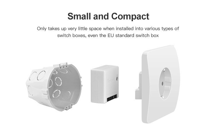 MINI dual control WIFI smart switch DIY small modi... – Vicedeal