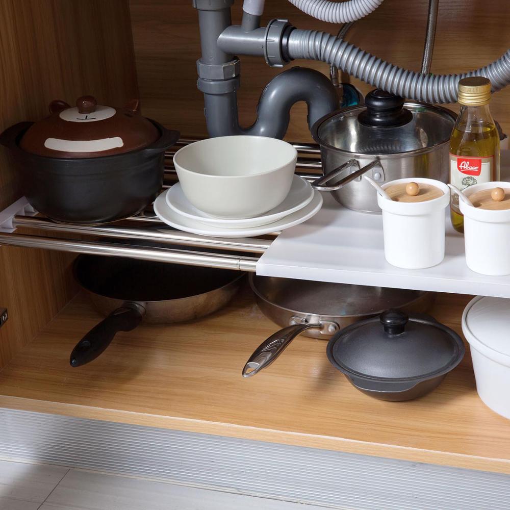 Adjustable Closet Shelf Wardrobe Storage Rack Shel... – Grandado