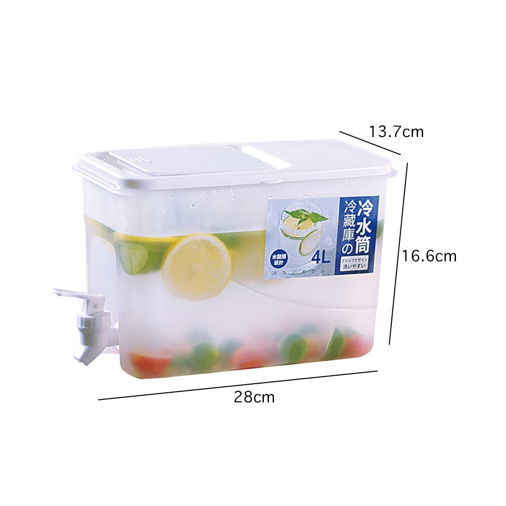 3.8L Large Capacity Beverage Dispenser Plastic Wat... – Grandado