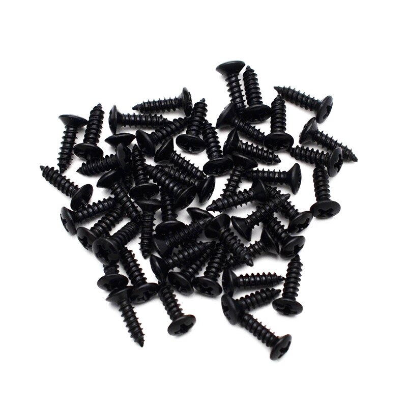 50pcs 3*12mm Bass Guitar Pickguard Screws Cavity C... – Vicedeal