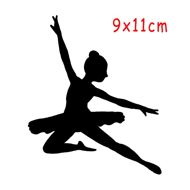 Male and female ballet couple dance Vinyl Wall Sti... – Grandado