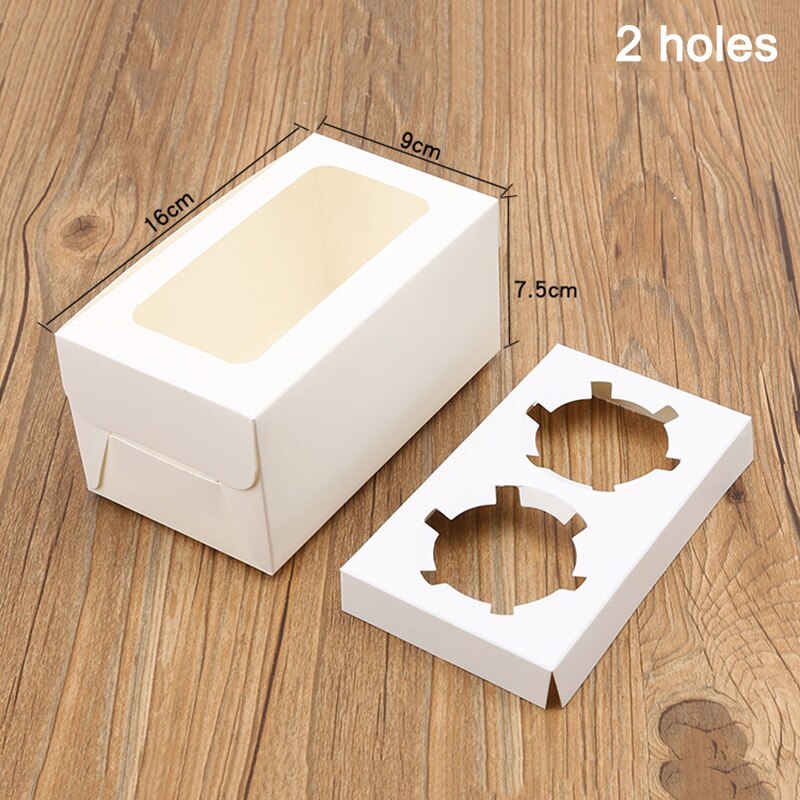 Economical 10PCS 2/4/6 Holes Kraft Paper Cupcake P... – Grandado