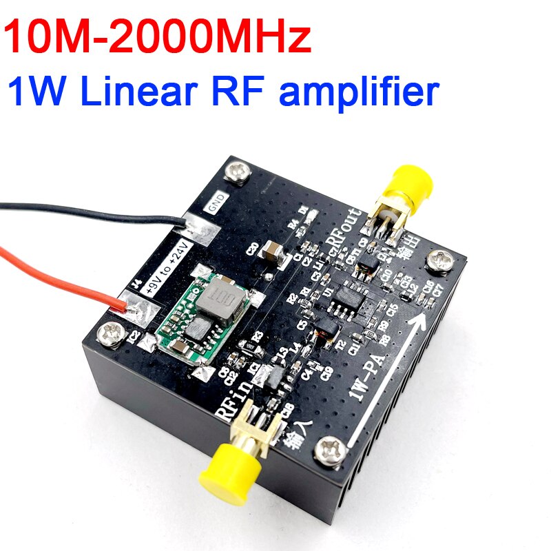 10Mhz-2000Mhz 1W Linear RF Power Amplifier HF FM V... – Grandado
