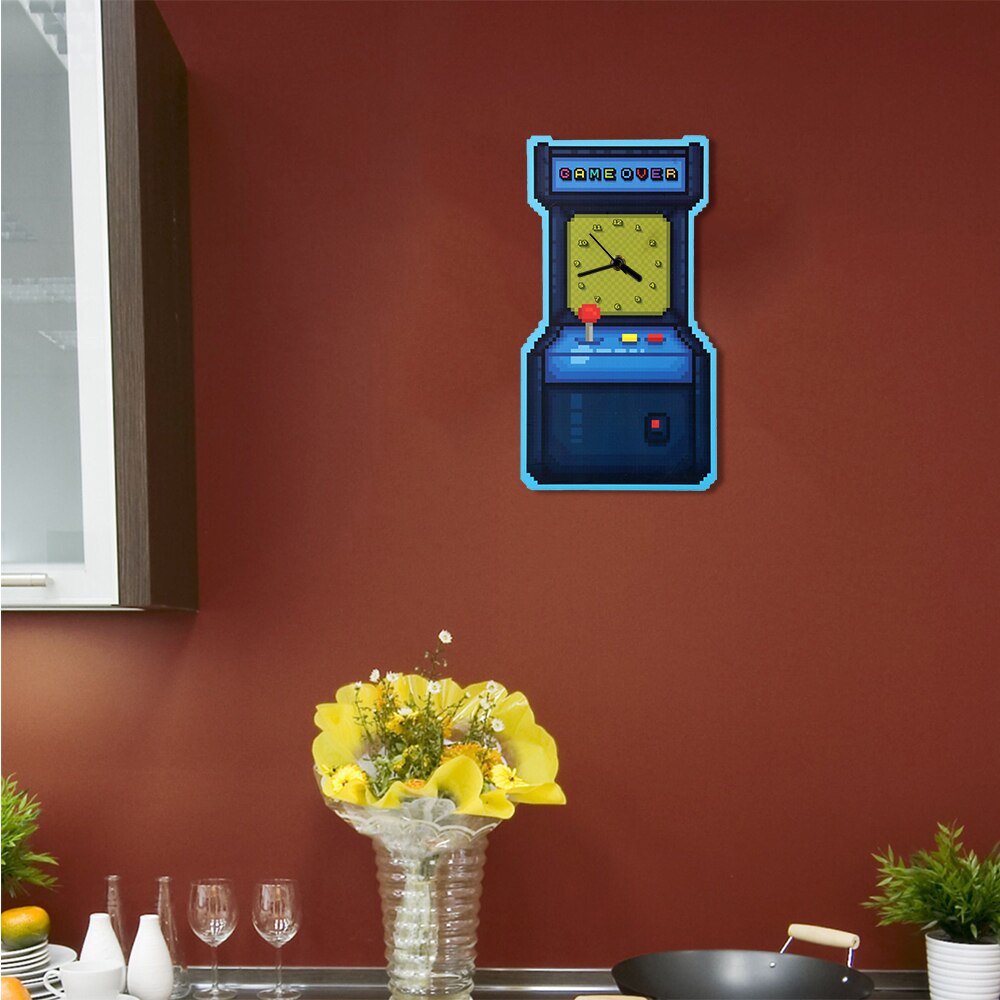 Machine Modern Wall Clock Game Over Vintage Arcade... – Grandado