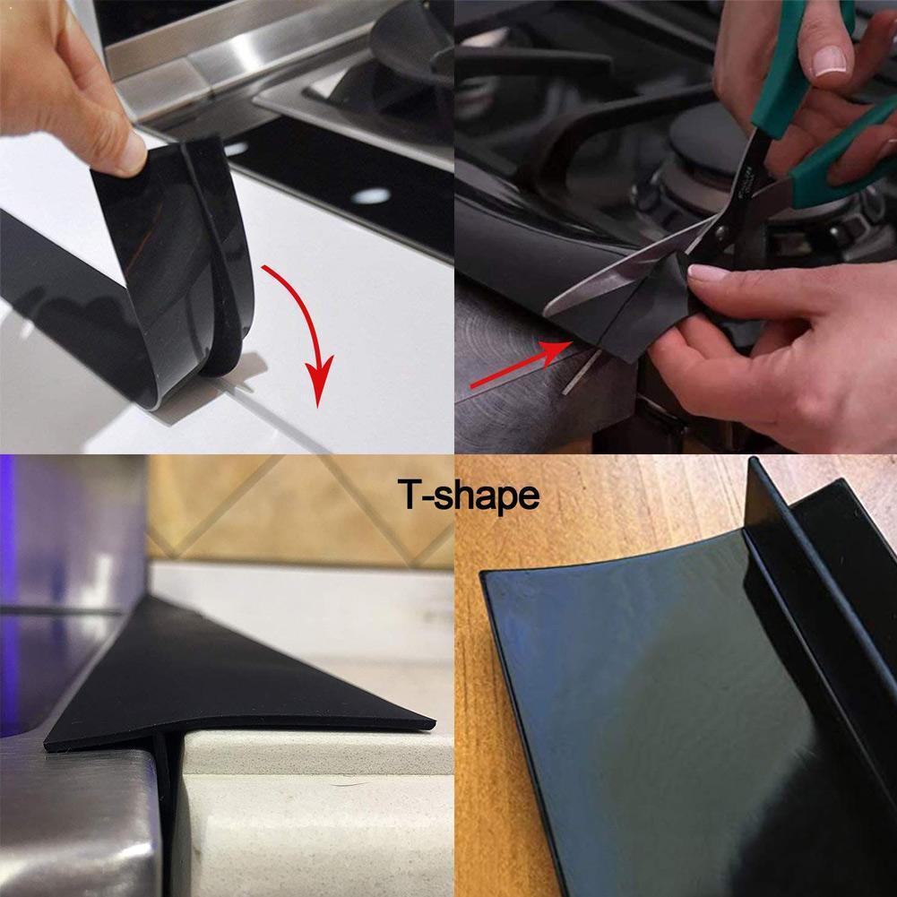Silicone Kitchen Stove Counter Gap Cover Oven Guar... – Grandado