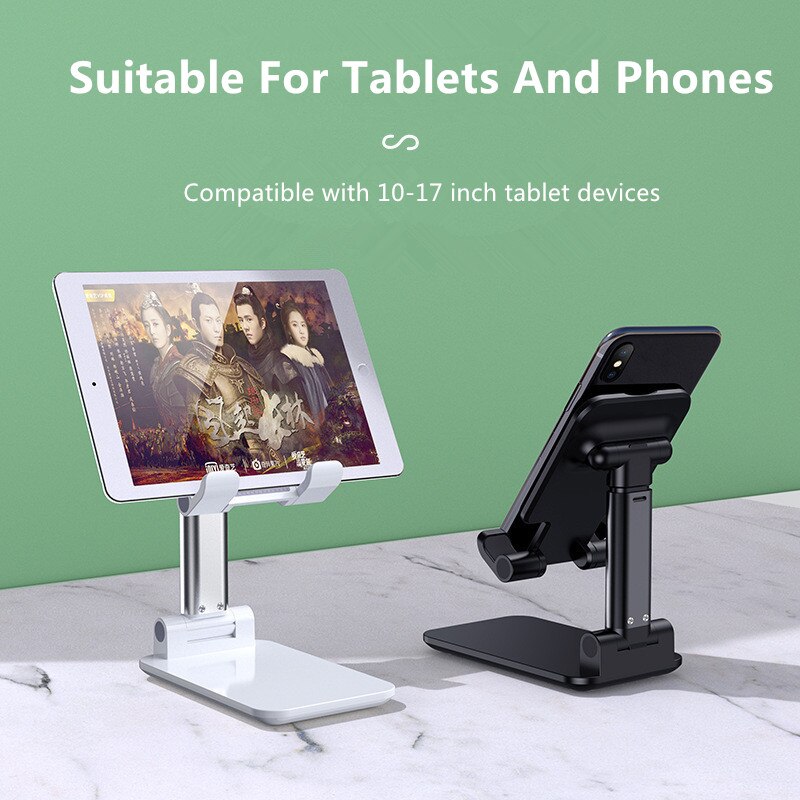 Einstellbare Metall Desktop Tablet Halter Versenkb... – Vicedeal