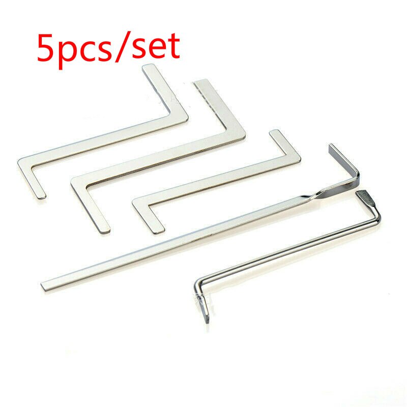 5pcs/set Locksmith Stainless Steel Double Row Tens... – Grandado