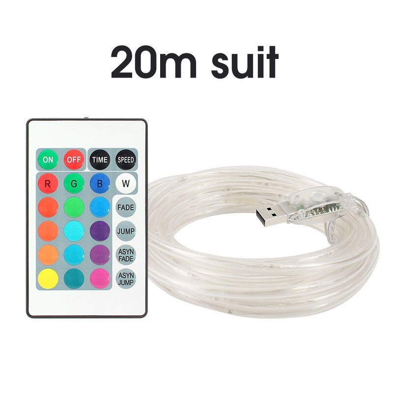 5M 10M 20M Led Strip Rgb Gordijn Verlichting Usb-p... – Grandado