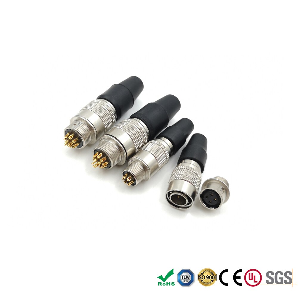 Hirose HR 10A 4 6 10 12 Pin Male Plug and Female S... – Vicedeal
