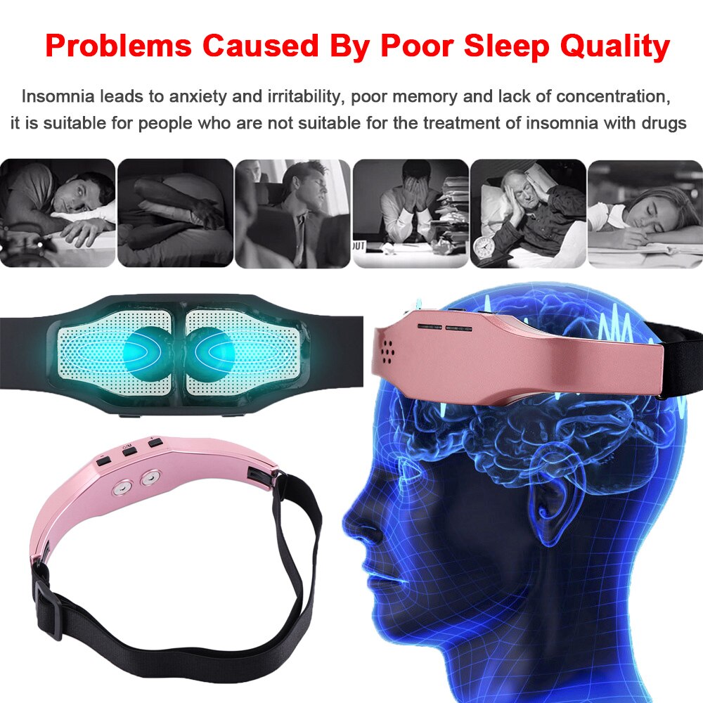 Smart Sleep Head Massager Draadloze Elektrische Sl... – Vicedeal