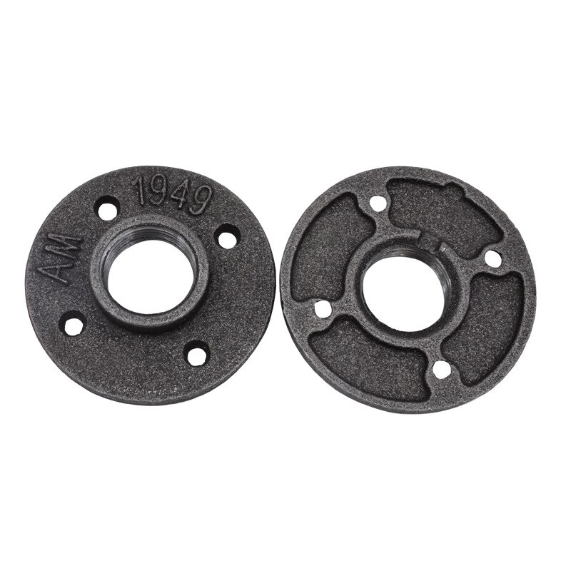 5-10pcs Iron Pipe Fittings Wall Mount Floor Antiqu... – Grandado