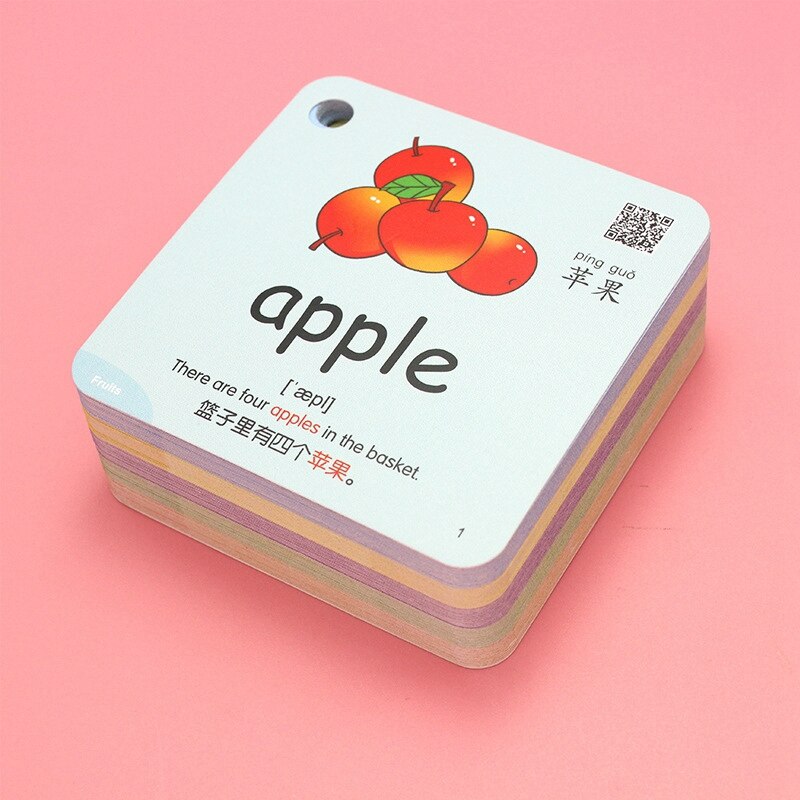 Engels Woord Kaarten Voor Peuters Vroegschoolse Ve... – Vicedeal