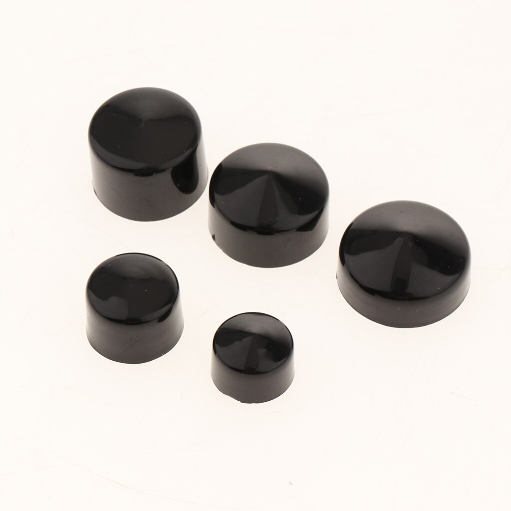 80 stk motorcykel sort abs bolt toppers caps cover... – Grandado