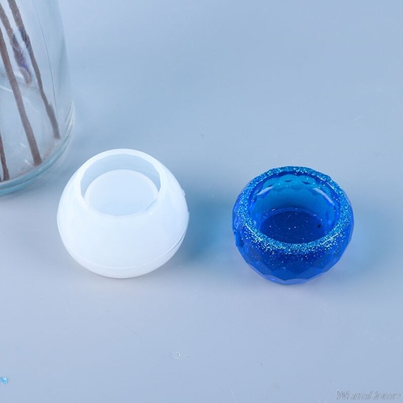 Rhombus Small Bowl Silicone Mould DIY Crafts Ornam... – Grandado