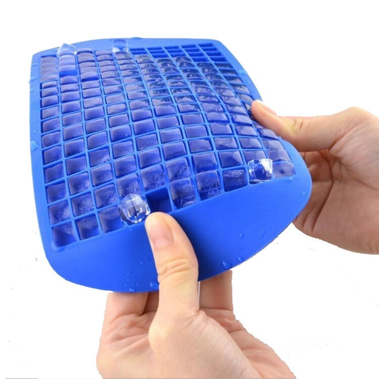 160 Grids Ice Cube Mold Silicone Mini Square Shape... – Grandado
