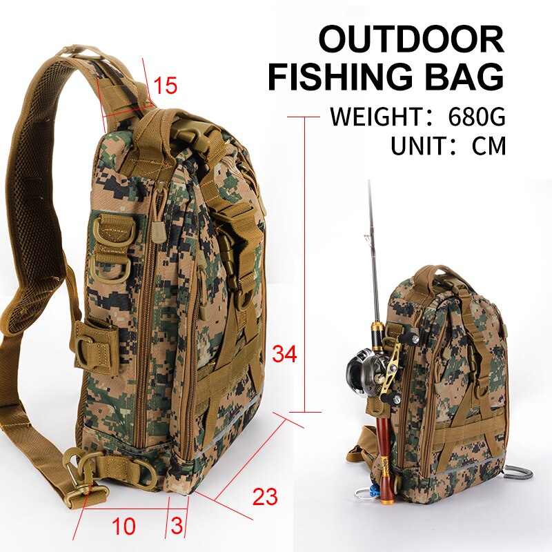 Fishing Bag Fishing Tackle Backpack Large Waterpro... – Grandado