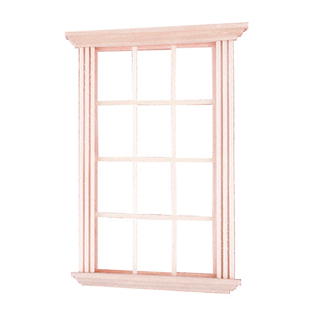 Miniature Wooden Window Frame Traditional Furnitur... – Grandado