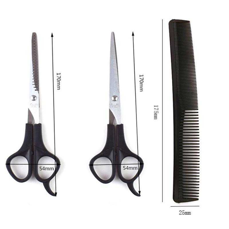 1 Set Thinning Scissors Hairdressing Scissor Comb ... – Grandado