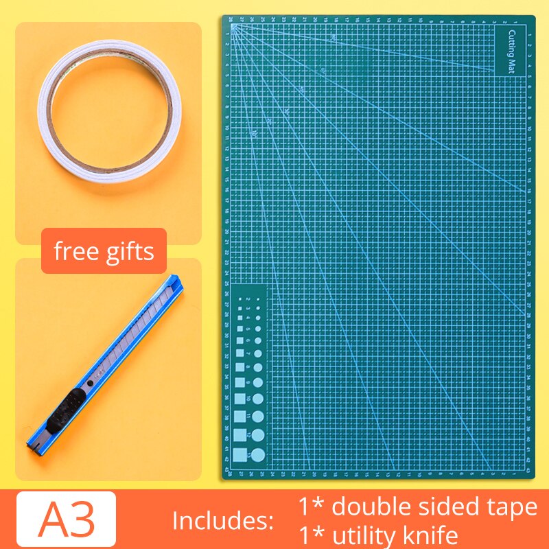 A3 A4 A5 Double-sided Thickened Cutting Pad Mat Bo... – Vicedeal