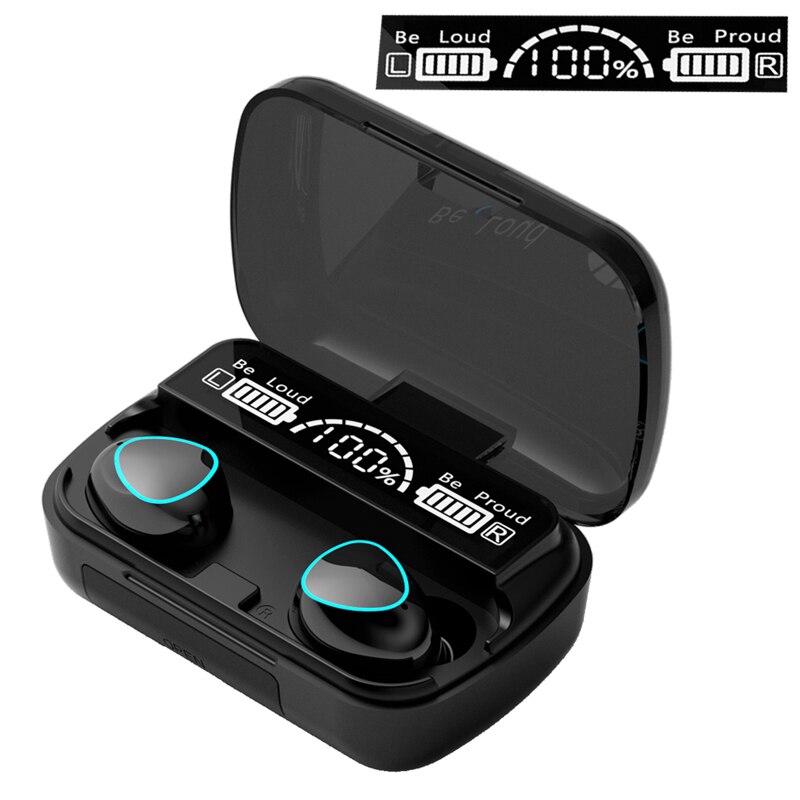 M10 HD LED Display Bluetooth Earphone Wireless Hea... – Grandado