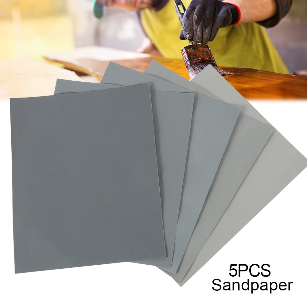 5pcs Sandpaper Set 2000 2500 3000 5000 7000 Grit S... – Grandado