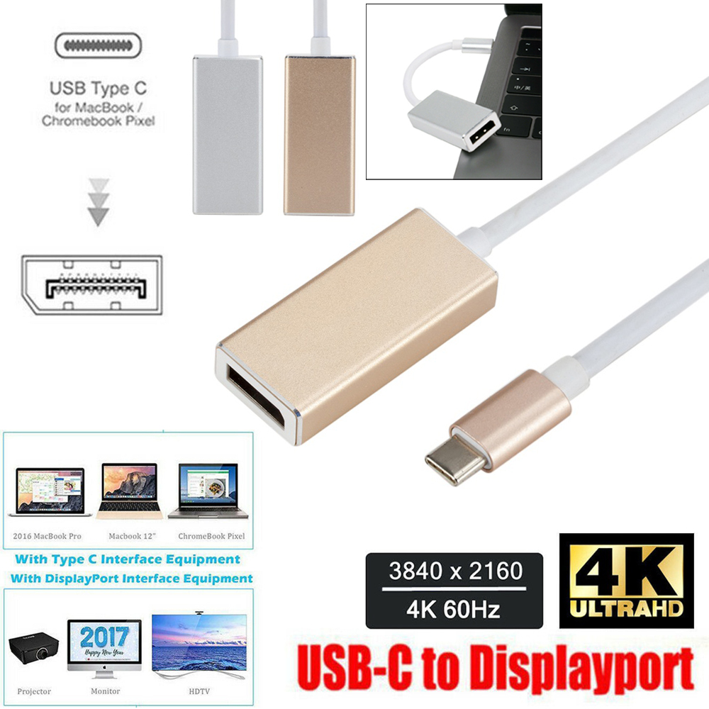USB 3.1 Type C naar DisplayPort/mini DisplayPort C... – Grandado
