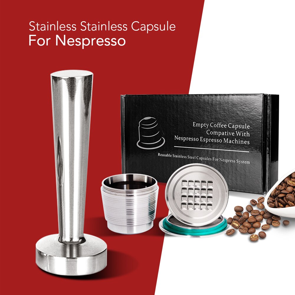 Roestvrij Metal Herbruikbare Voor Nespresso Capsul... – Vicedeal