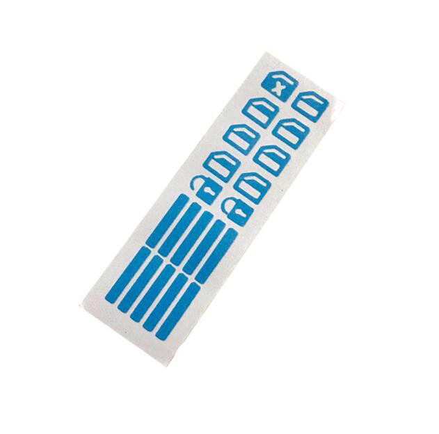 Auto Deur Raam Sticker Lichtgevende Knop Sticker V... – Grandado