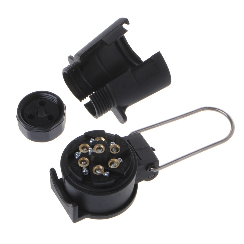 7 Pin Waterproof Plugs Socket Adapter Tow Hook Tow... – Grandado