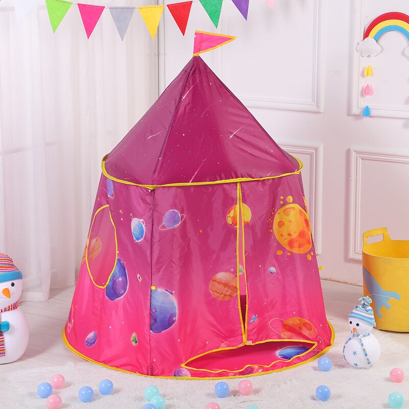 120*116cm Portable Children Tent Wigwam Folding Te... – Grandado