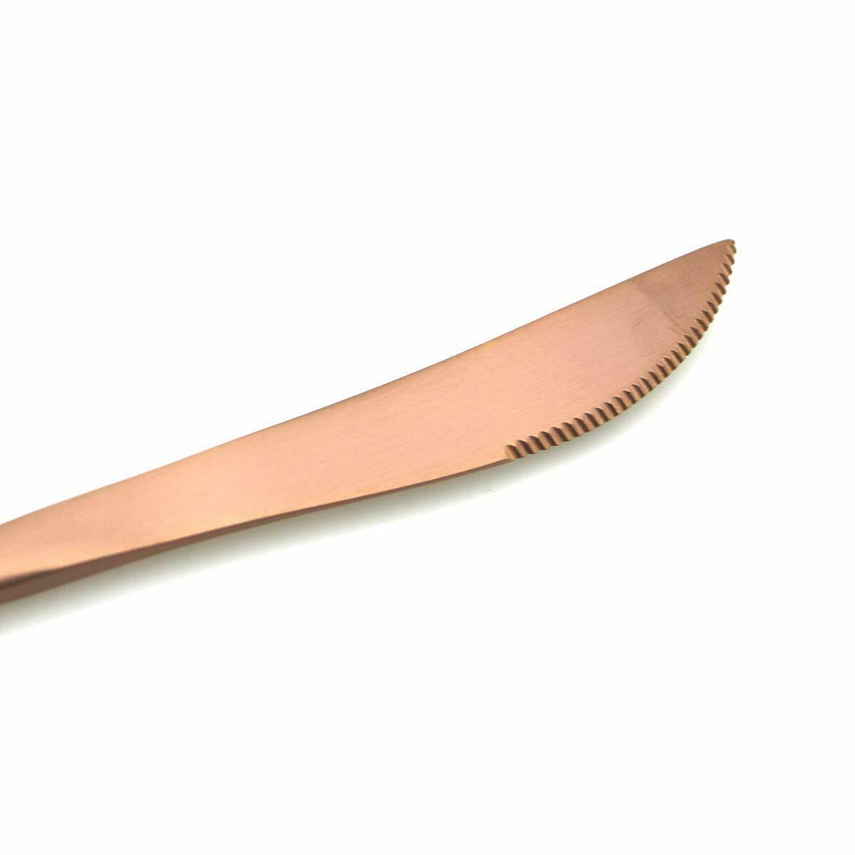 1 stuk Rose Goud 18/10 Roestvrij Staal Servies Set... – Vicedeal