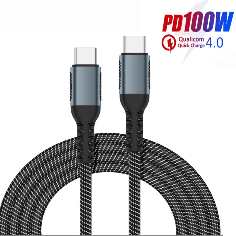PD 100W USB C Cable 5A Type C to C Fast Charging C... – Grandado