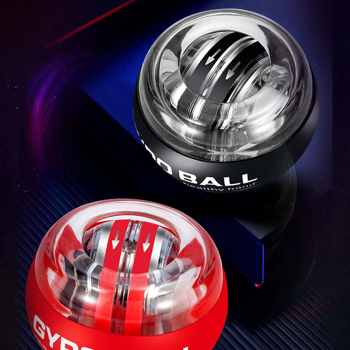 Self-starting Wrist Power Ball Arm Muscle Strength... – Grandado