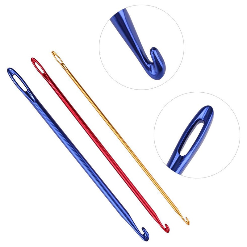 3Pcs/set Knitting Sewing Needles Crochet Hooks Col... – Vicedeal