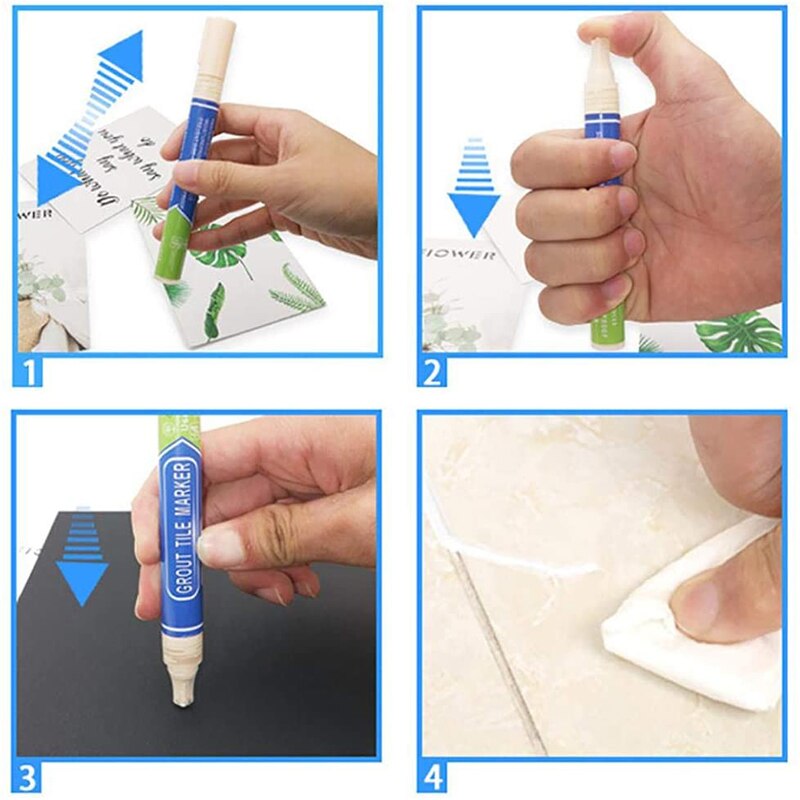 Tegel Reparatie Pen Cleaning Tool Beige Joint Wit ... – Grandado