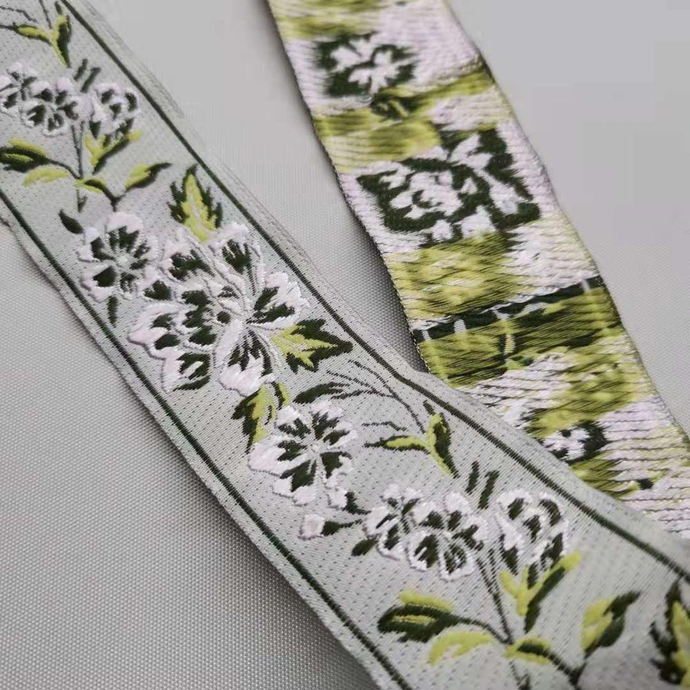 Woven Flower Ribbon Cord DIY Belt 33mm Wide 7 Yard... – Vicedeal
