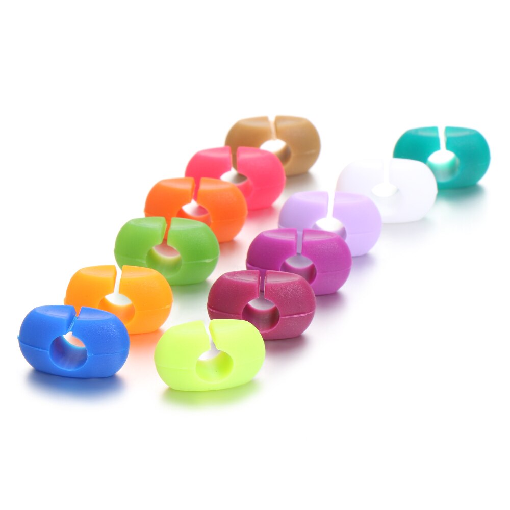 8/12/24 Color Red Wine Glass Marker Silicone Cup L... – Grandado