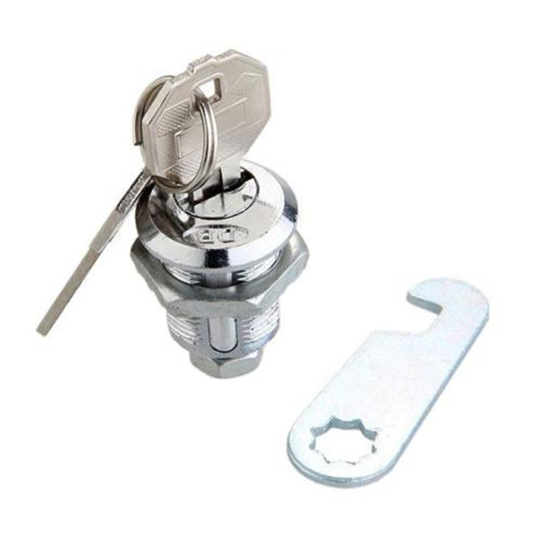 High Cam Lock 18mm + 2 Keys for Cabinet Mailbox Dr... – Grandado