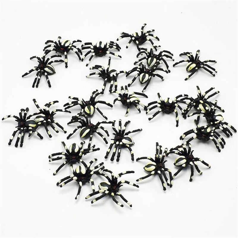 10pcs/Lot Spider Toy Party House Prop Decor Spider... – Grandado