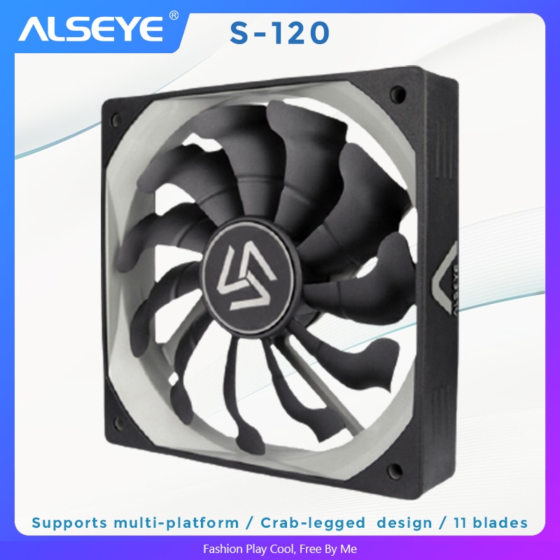 ALSEYE S-120 PC Fan 120mm Hoge Luchtstroom Cooler ... – Grandado