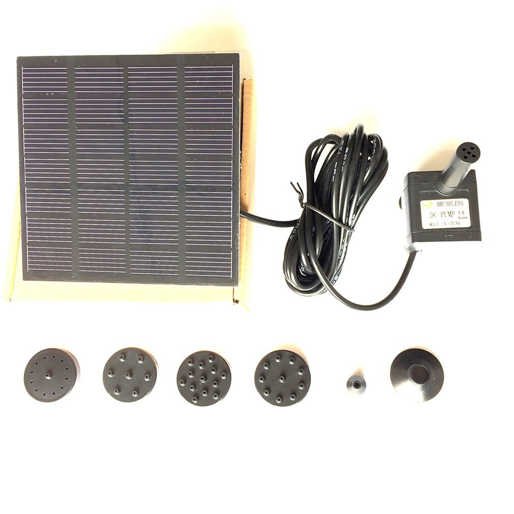 Solar Power Waterpomp Tuin Fontein Zwembad Waterin... – Vicedeal