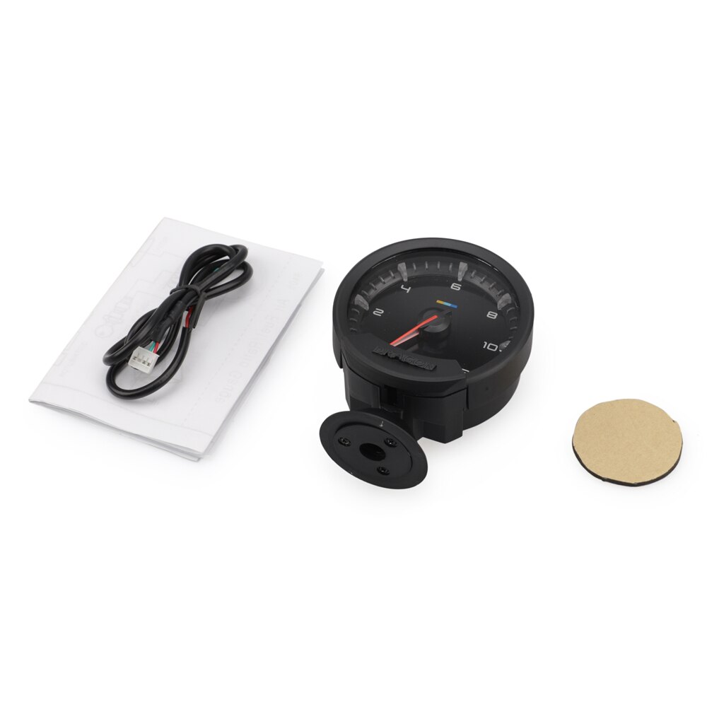 74mm Auto Gauge Tachometer 0-12000 RPM Gauge 7 Far... – Vicedeal