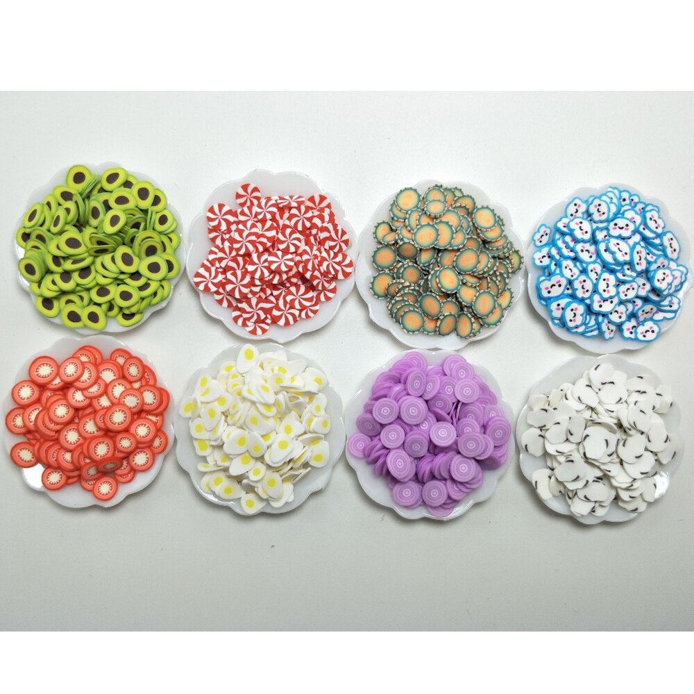 100g Polymer Clay Sprinkles for Crafts Clay Fruit ... – Grandado