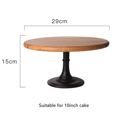 Base con soporte alto para pasteles, pedestal de m... – Grandado