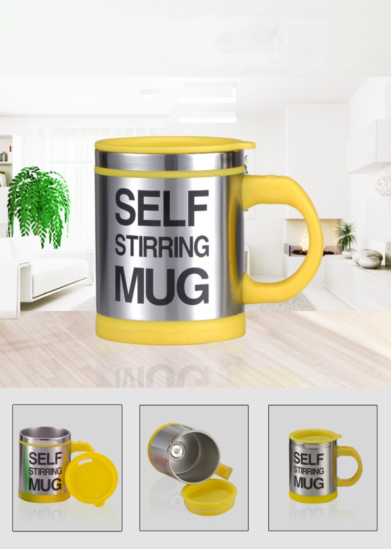 Auto Sterring Coffee400Ml Mok Automatische Elektri... – Grandado