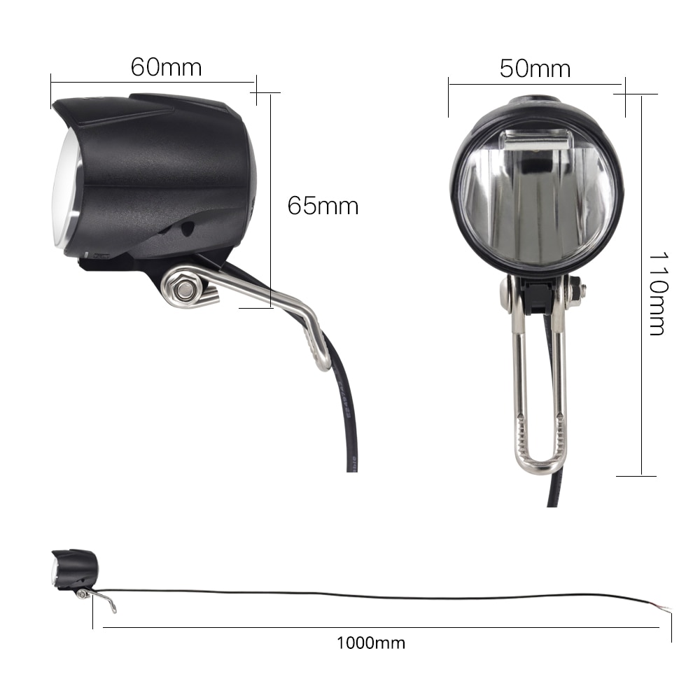 WEXPLORE ebike Headlight Built-in speaker Input 12... – Vicedeal