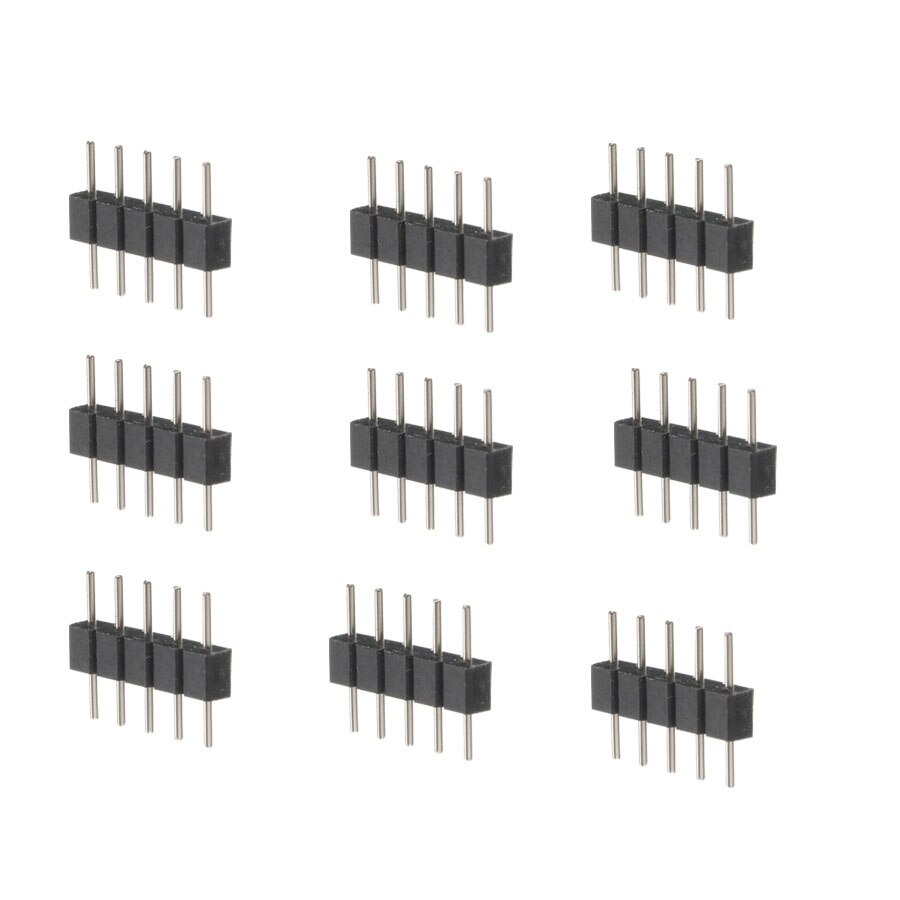 5 stks/partij, 4pin 4pin RGB Led connector, 4 pin ... – Vicedeal